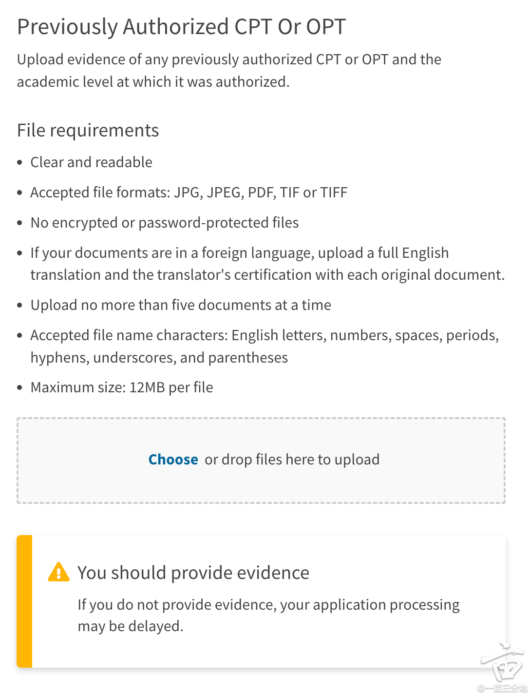 OPT i-765网申 无previously authorized CPT/OPT，可以空着吗？|一亩三分地工作签证版