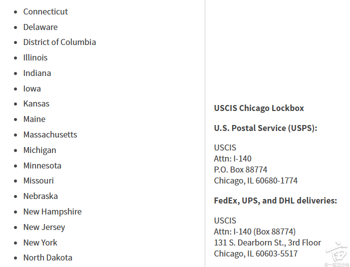 确认一下DIY NIW的USCIS地址|一亩三分地移民绿卡版